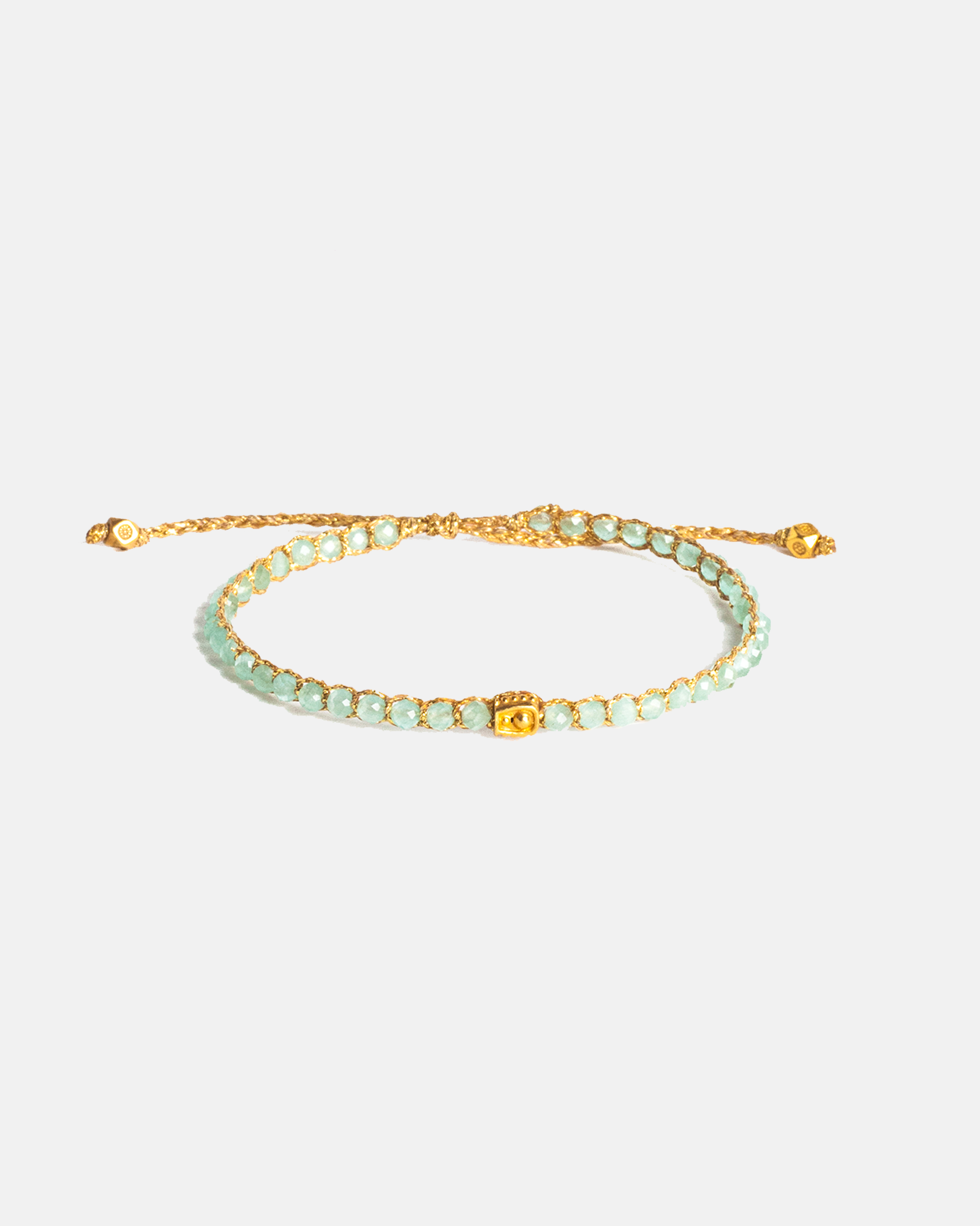 Chalcedony Bracelet | Gold – Samapura NZ
